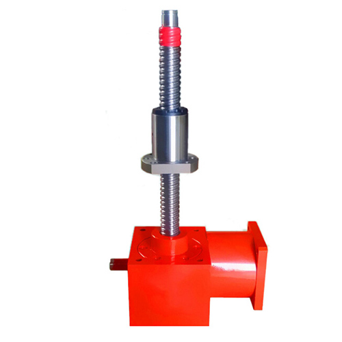 Rotating Ball Worm Gear Screw Jacks 10 Ton With Traveling Nut,Rotating ...