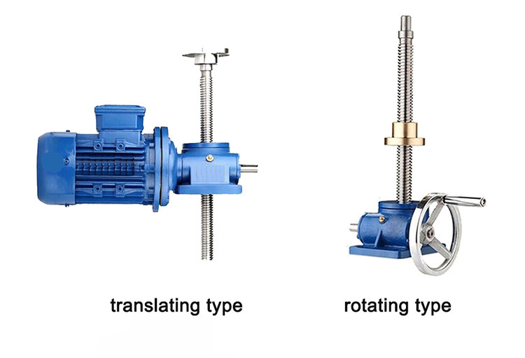 Trapezoidal Worm Gear Screw Elevator For Heavy Load,Trapezoidal Screw ...