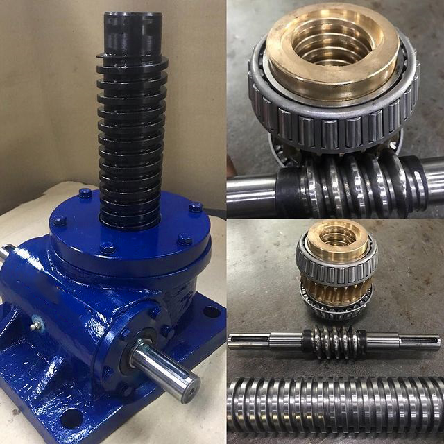 Screw Jack With Travelling Nut For Motorized Worm Screw Jack ...