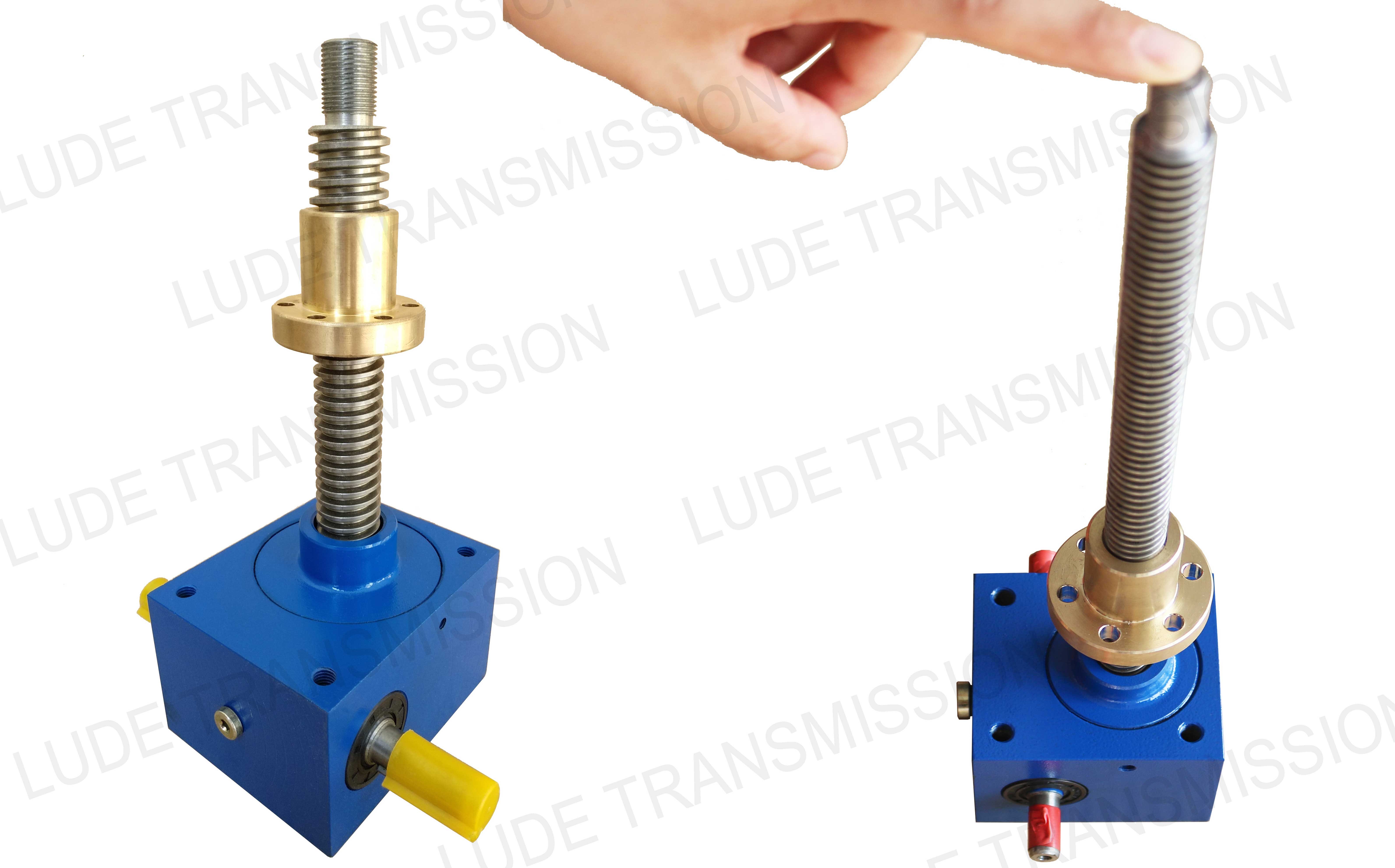 Small Cubic Machine Screw Jack With Traveling Nut,Small Cubic Machine ...