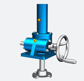 Manual Screw Jacks | Adjustable And Light Weight | Lude Transmission